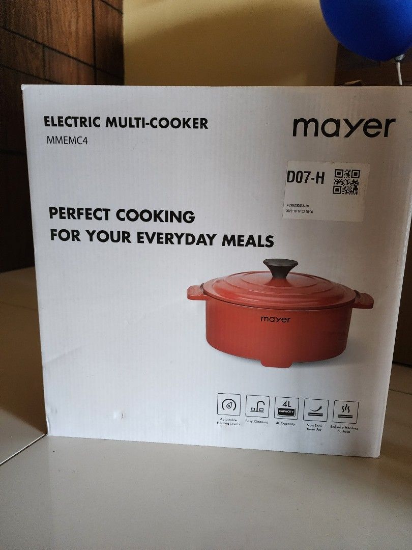 Mayer Electric Multi Cooker, Furniture & Home Living, Kitchenware ...