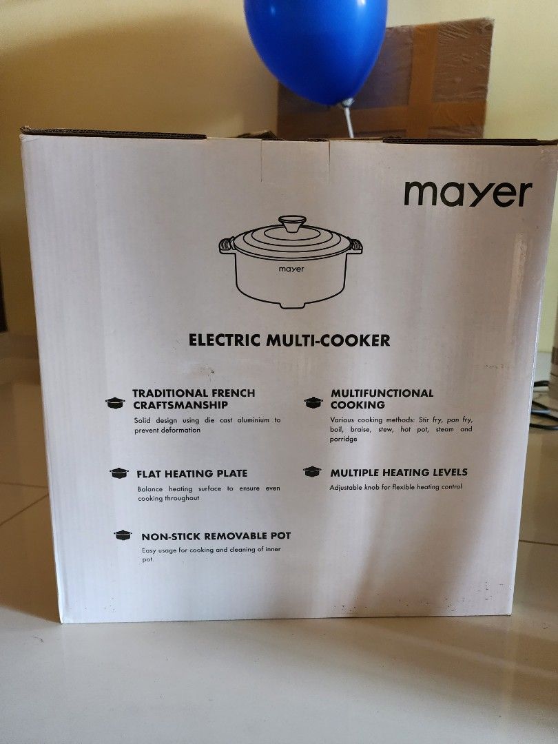 Mayer Electric Multi Cooker, Furniture & Home Living, Kitchenware ...