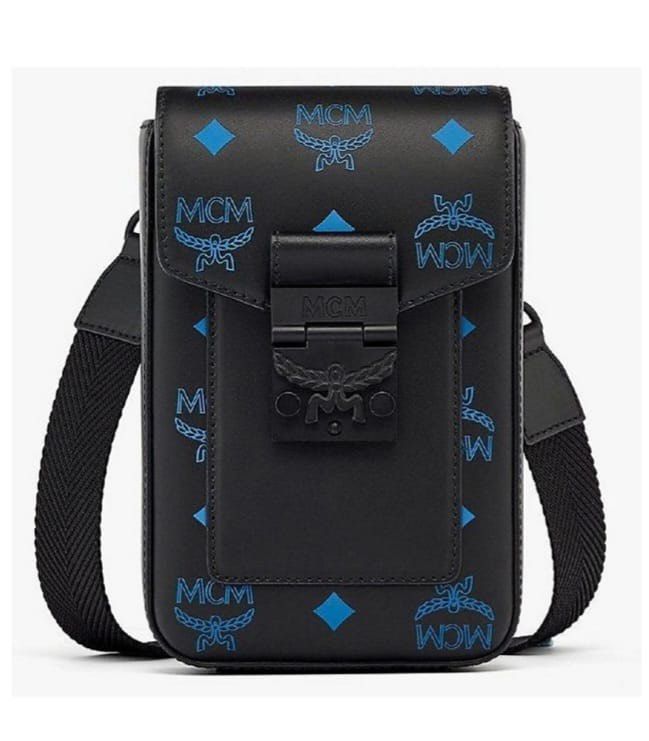 MCM Colour Splash Logo Crossbody Bag, Men's Fashion, Bags, Sling Bags ...