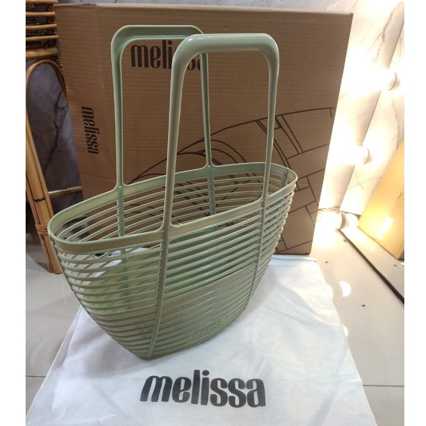 MELISSA BAG CONSTELLAT GREEN (WARNA YG LAGI VIRAL NIH), Fesyen Wanita ...