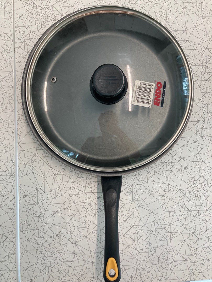 Meyer 30cm Nonstick Fry Pan w/ glass lid, Furniture & Home Living, Kitchenware & Tableware ...