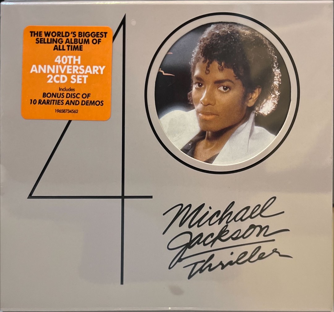 Michael Jackson: Thriller 40th Anniversary 2CD Set, Hobbies & Toys ...