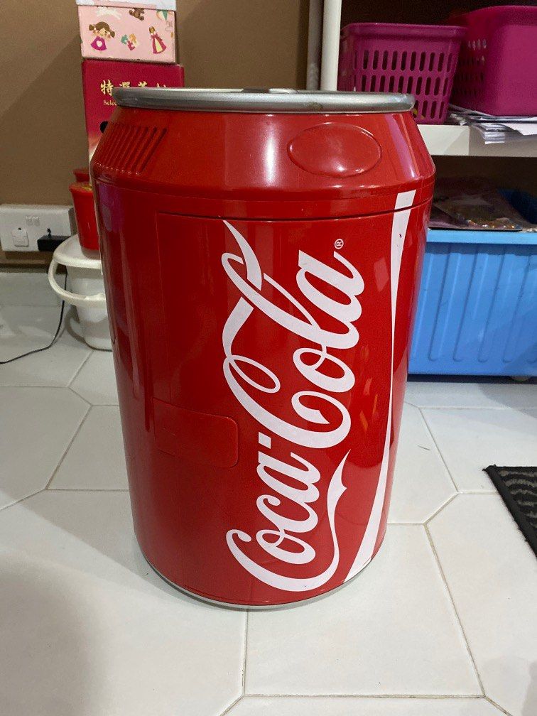 Mini Coca-Cola fridge, Furniture & Home Living, Home Decor, Other Home ...
