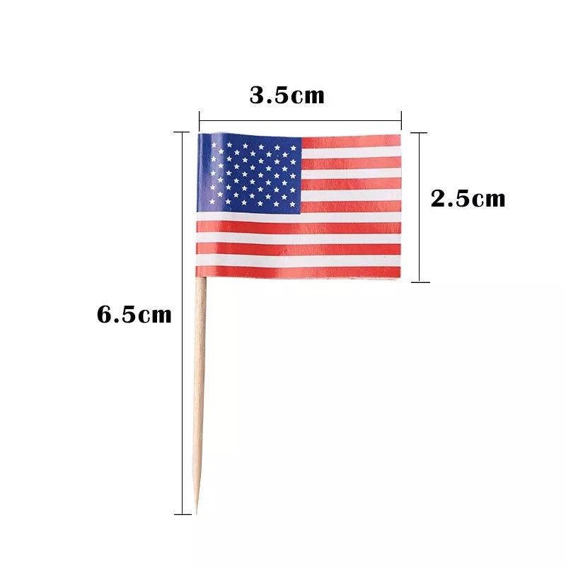 Mini tooth pick flags Olympic country flag mini cocktail toothpicks ...