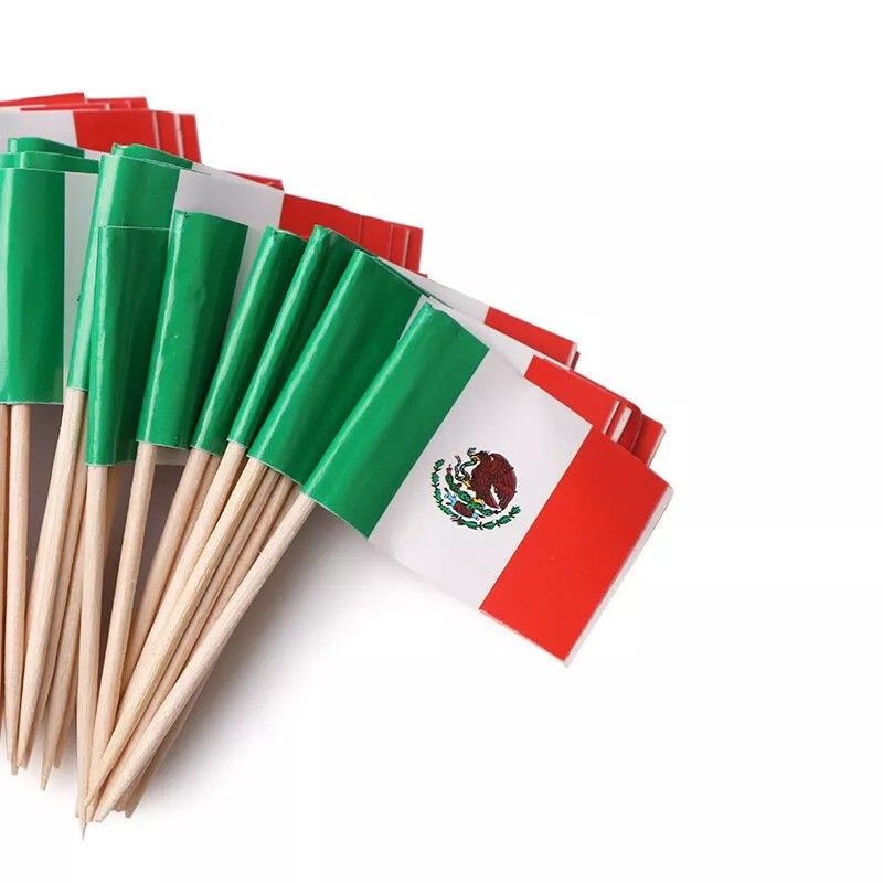 Mini tooth pick flags Olympic country flag mini cocktail toothpicks ...