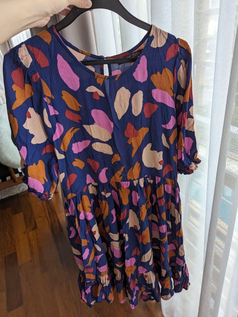 Mister Zimi Lottie Mini Dress in Mojave, Women's Fashion, Dresses ...