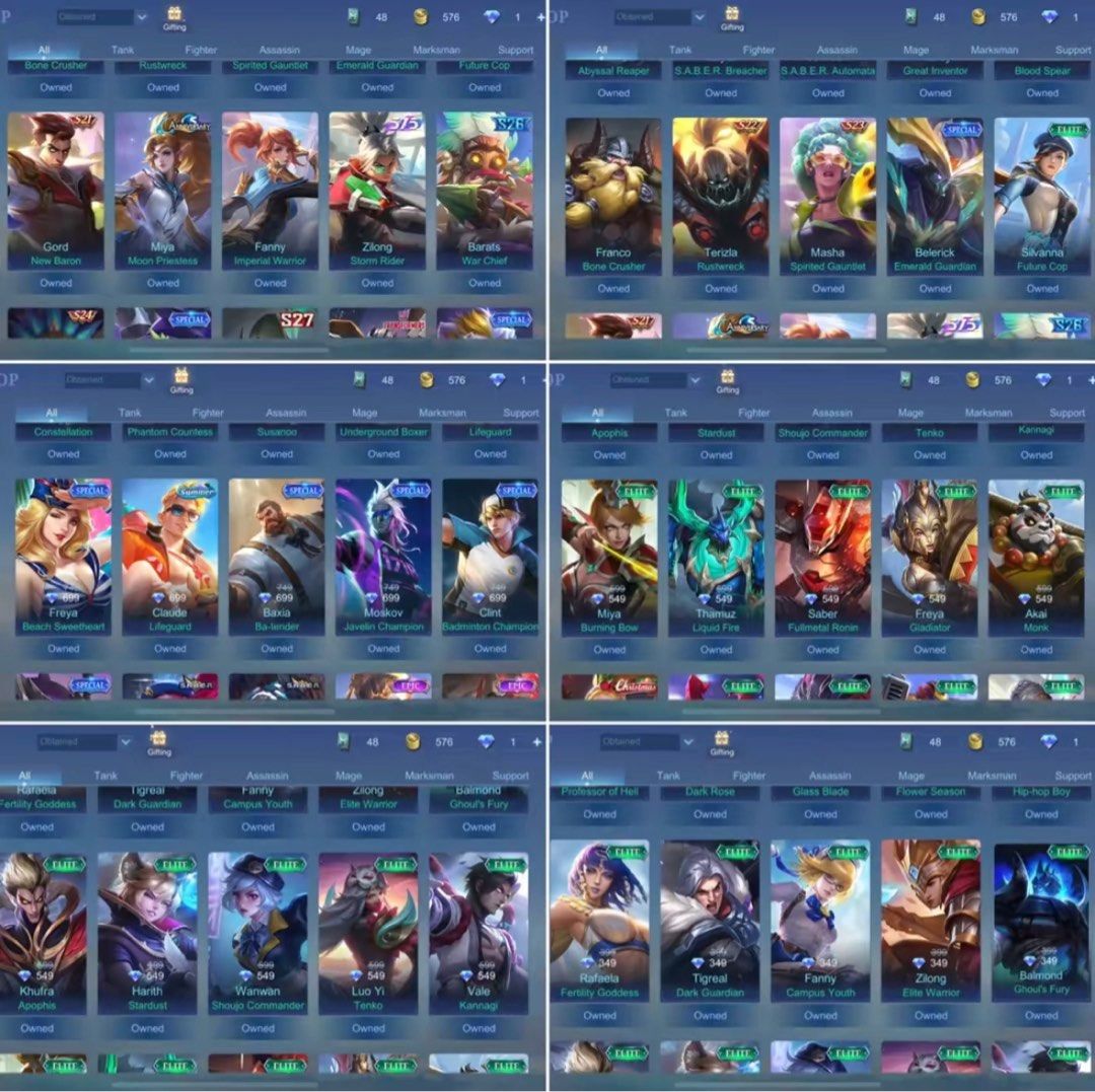 ML Stacked Account, Video Gaming, Gaming Accessories, Game Gift Cards ...