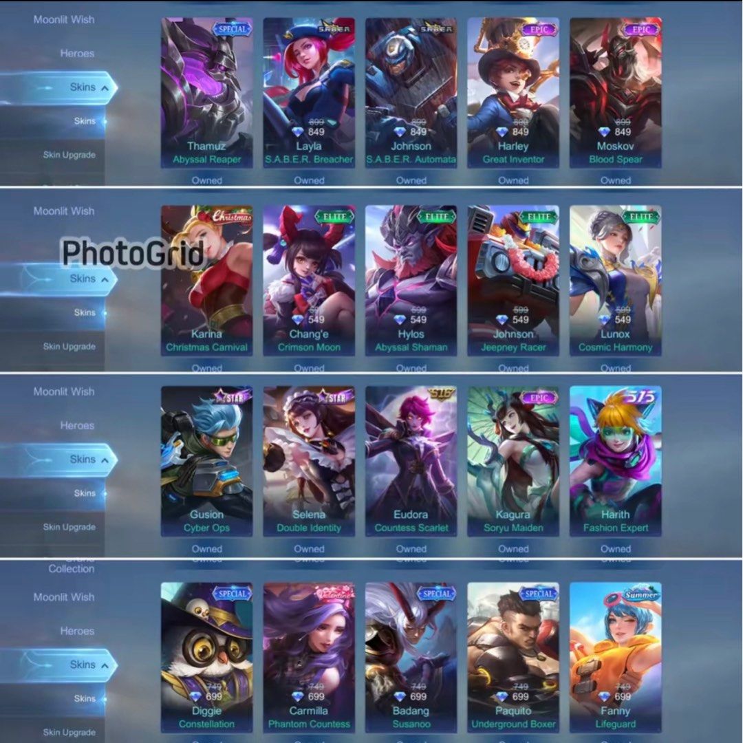 ML Stacked Account, Video Gaming, Gaming Accessories, Game Gift Cards ...