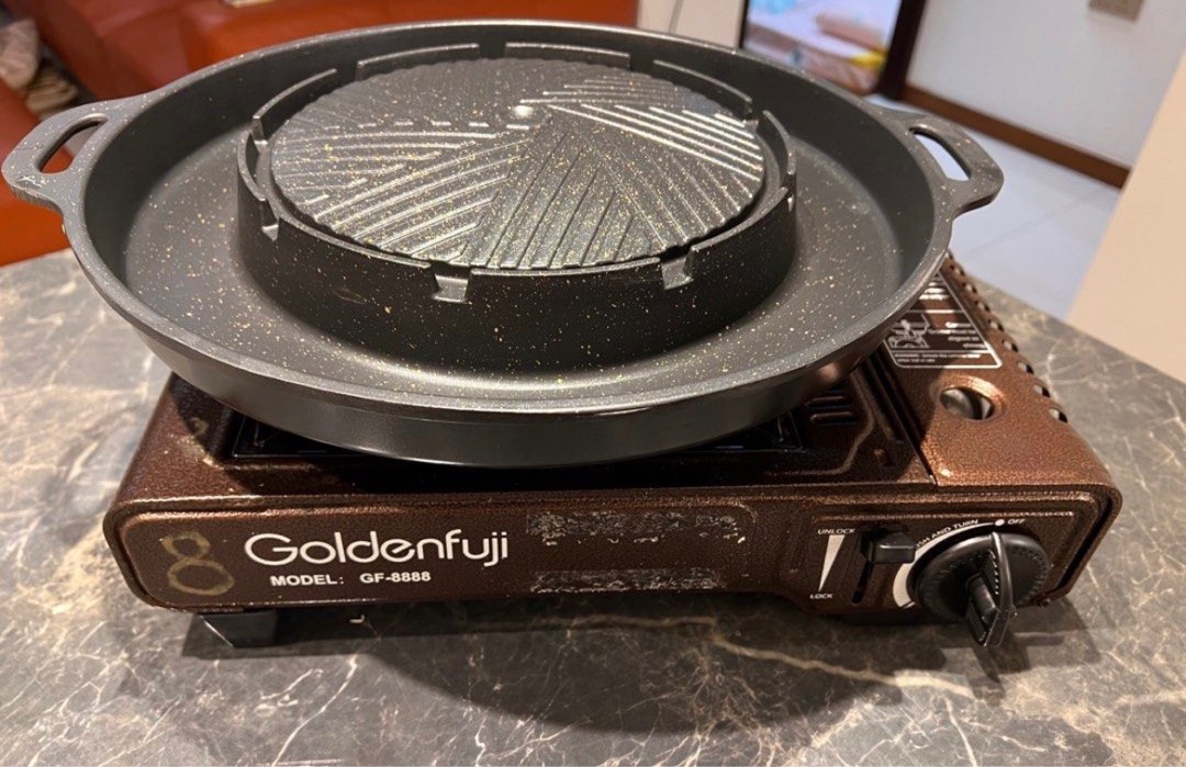 Mookata plate, portable gas stove and BBQ plate, TV & Home Appliances ...