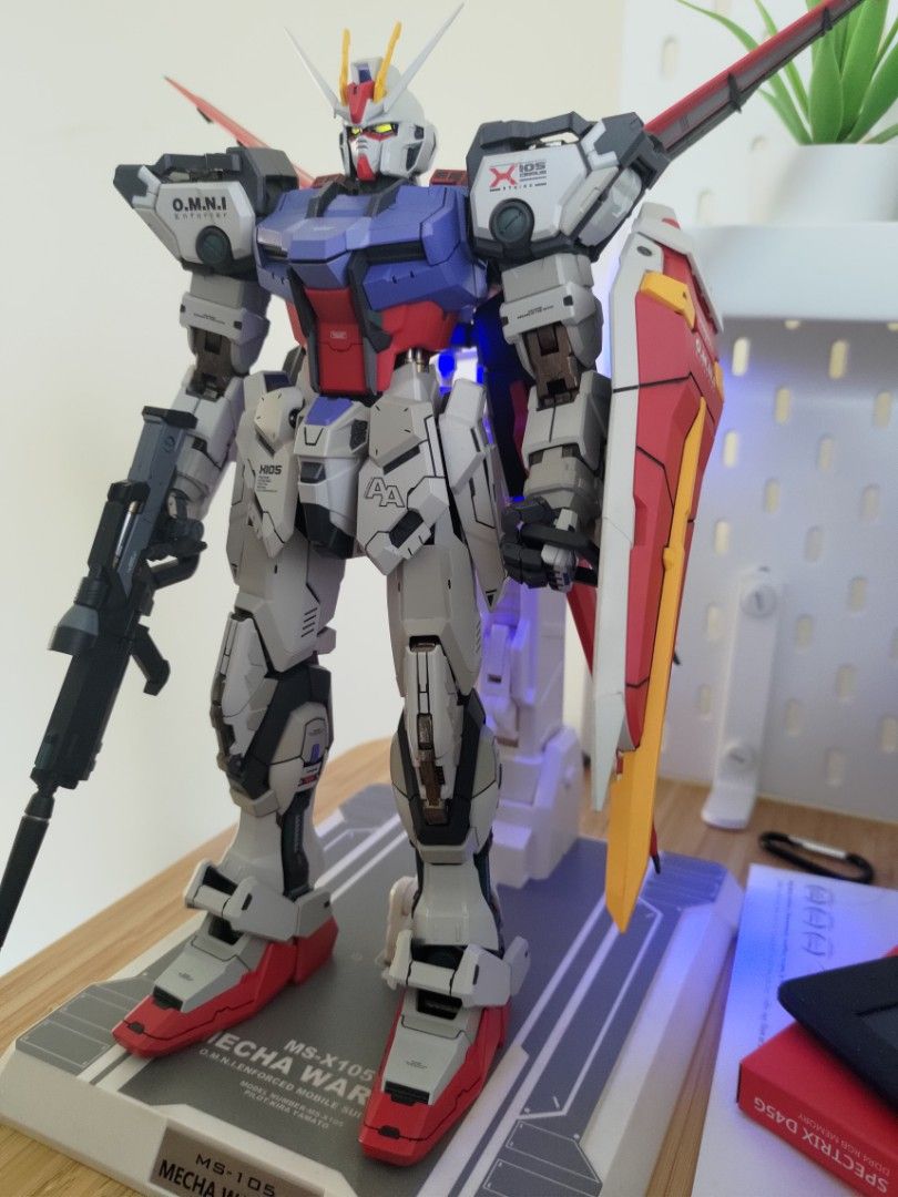 Moshow 1/72 Aile Strike Gundam metal build, Hobbies & Toys, Toys ...