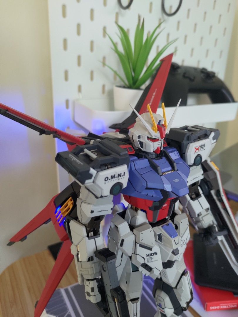 Moshow 1/72 Aile Strike Gundam metal build, Hobbies & Toys, Toys ...