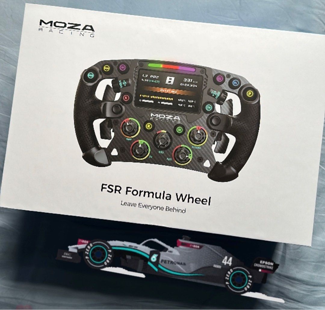 Moza FSR Formula Racing Wheel, Video Gaming, Gaming Accessories ...