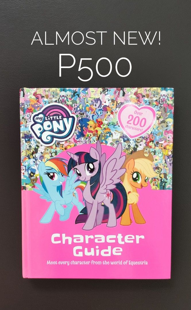 My Little Pony Character Guide Book, Hobbies & Toys, Books & Magazines ...