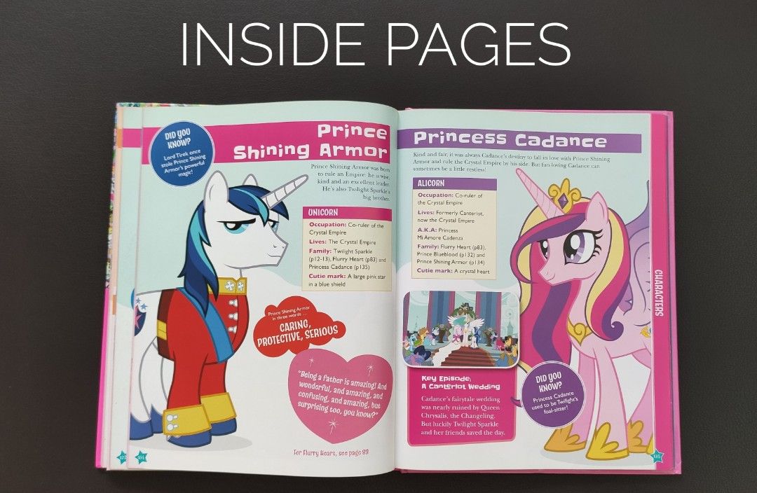 My Little Pony Character Guide Book, Hobbies & Toys, Books & Magazines ...