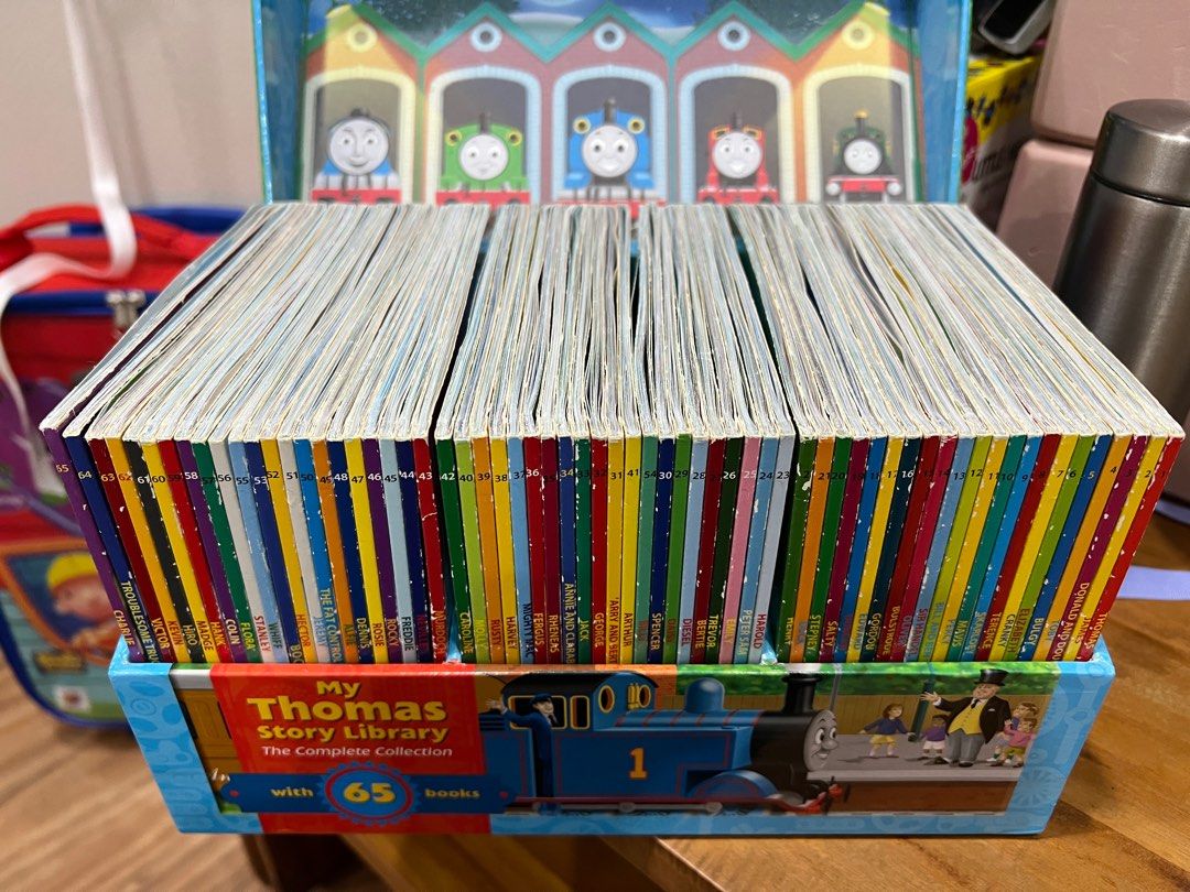My Thomas Story Library - 65 books, Hobbies & Toys, Books & Magazines ...