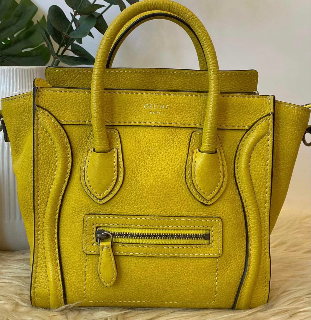 nano yellow with sling, Luxury, Bags & Wallets on Carousell