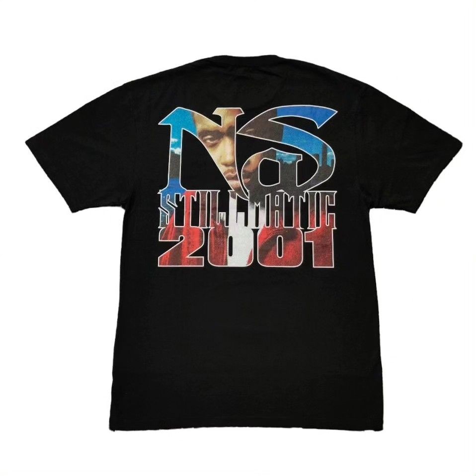 NAS STILLMATIC OFFICIAL STUDIO ALBUM MERCHANDISE, Men's Fashion, Tops ...