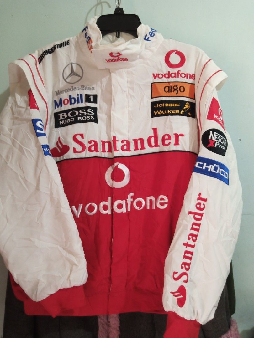 Nascar jacket f1 jaket racing jacket vintage, Fesyen Pria, Pakaian ...
