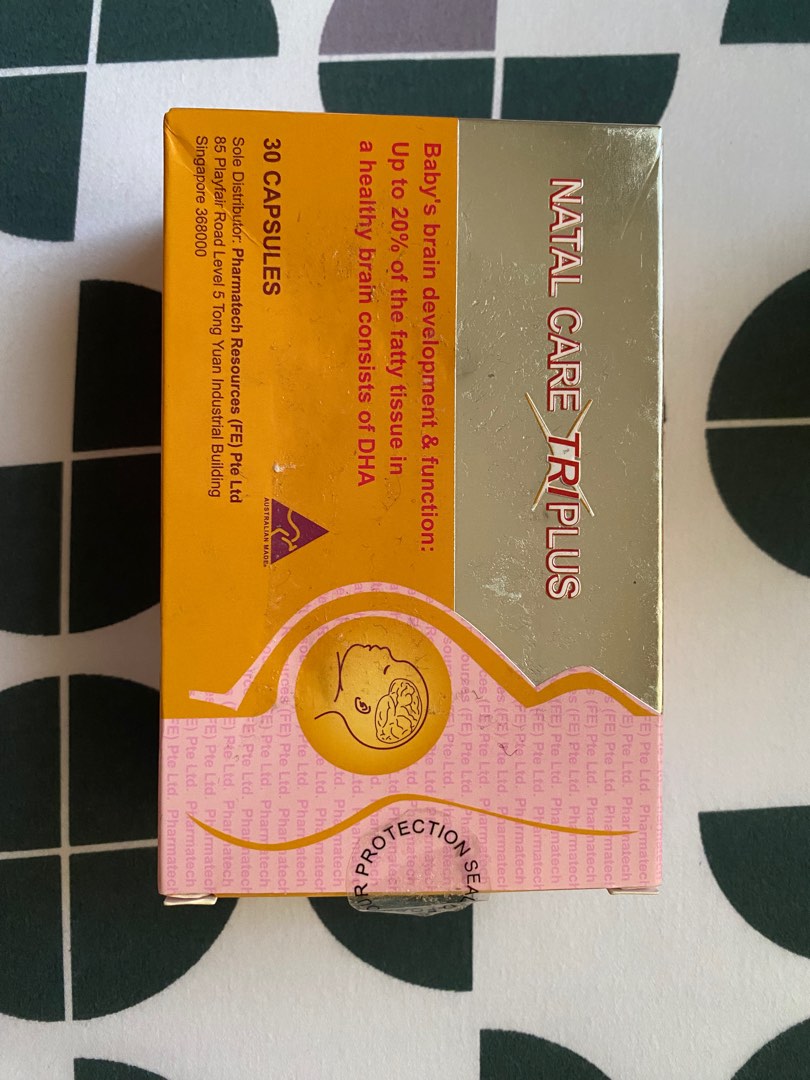 Natal Care Triplus, Health & Nutrition, Health Supplements, Vitamins & Supplements on Carousell