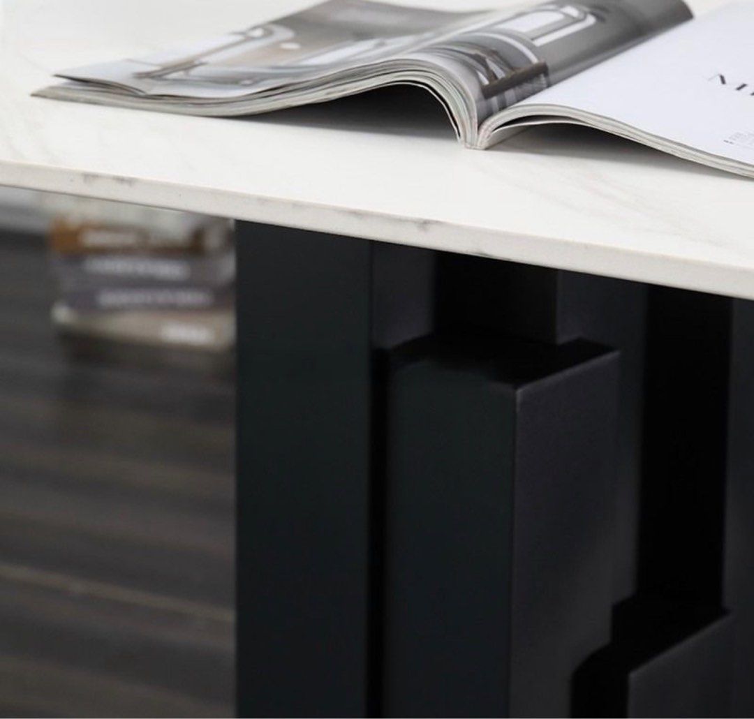 NATH Modern Marble Office Table, Furniture & Home Living, Furniture ...