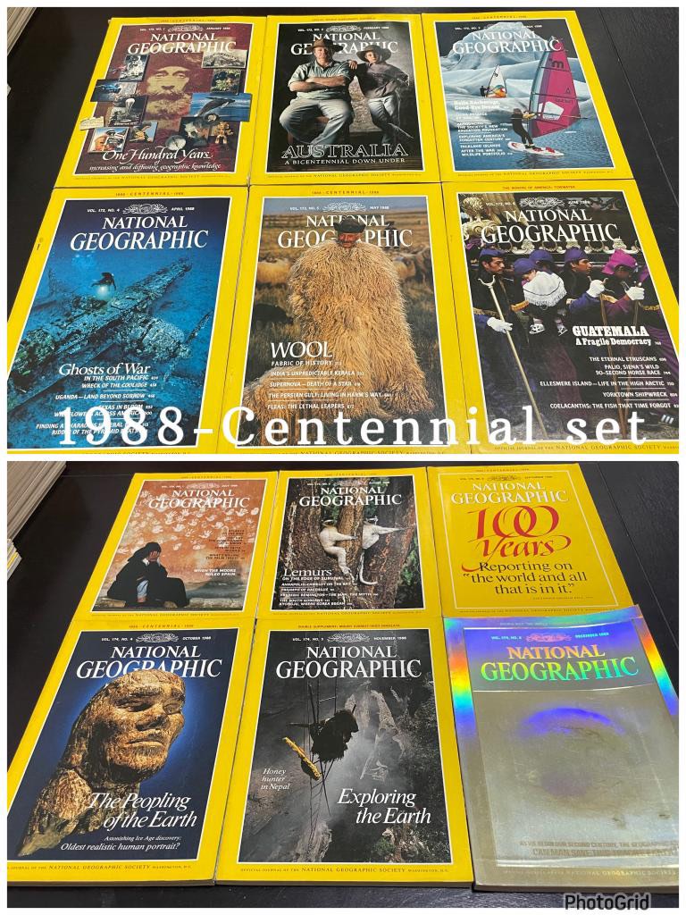 National Geographic Centennial Edition (full set), Hobbies & Toys ...