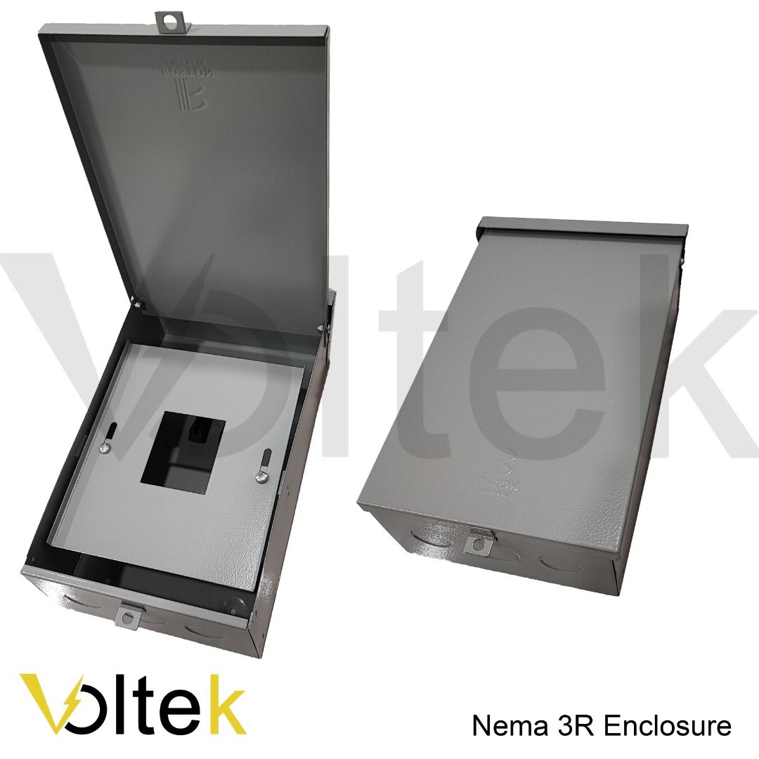 NEMA 3R weatherproof and Nema 1 Enclosure for bolt on & plug in circuit ...