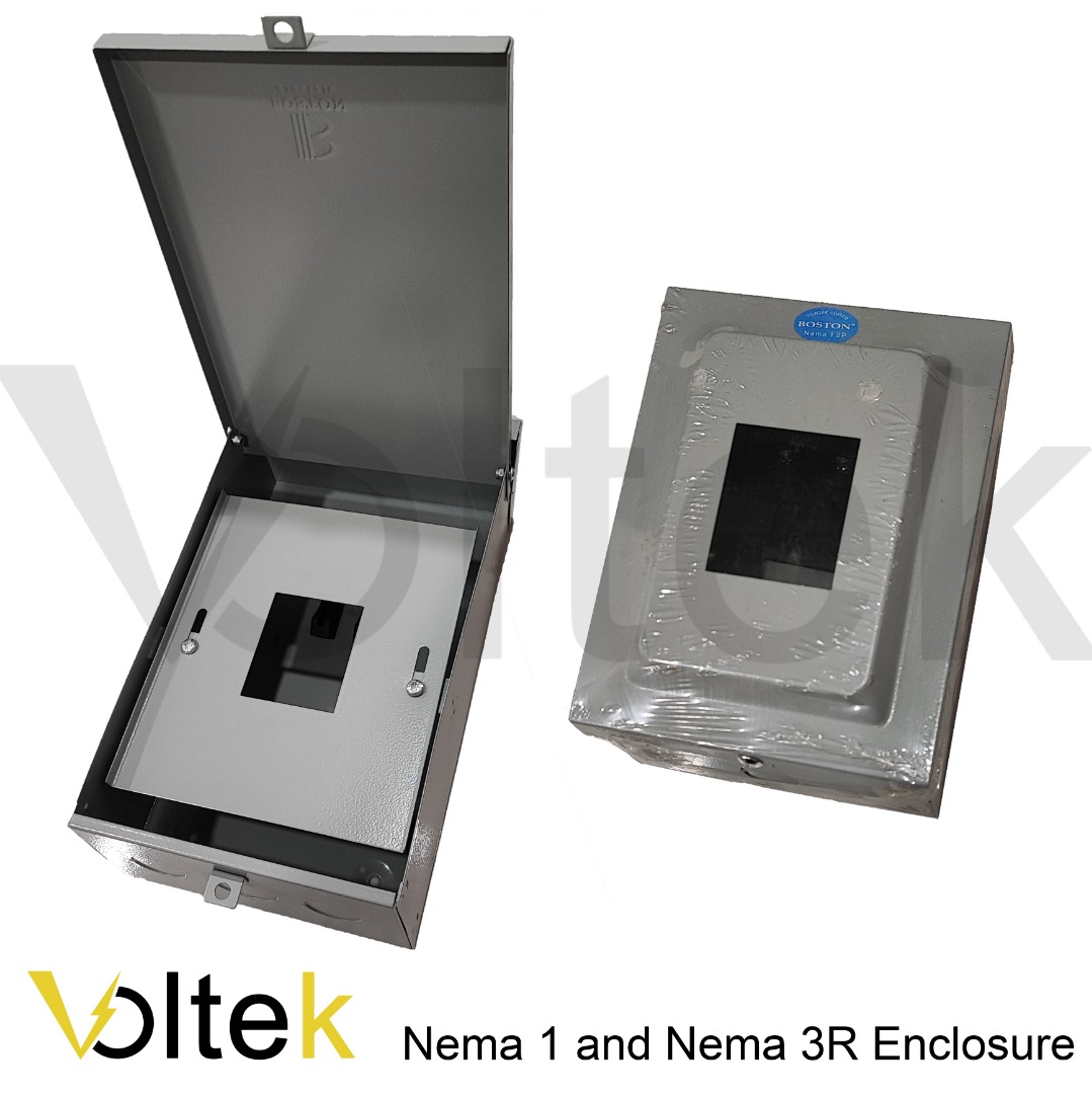 NEMA 3R weatherproof and Nema 1 Enclosure for bolt on & plug in circuit ...