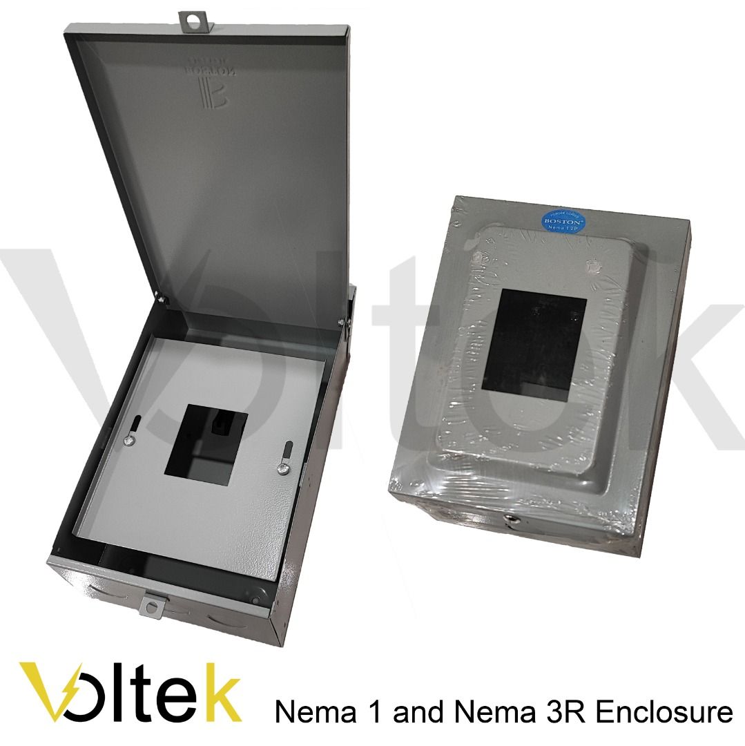 NEMA 3R weatherproof and Nema 1 Enclosure for bolt on & plug in circuit ...