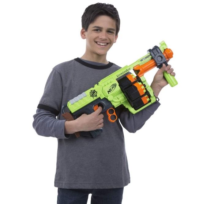Nerf Doominator Zombie Strike with Bonus Scope Blaster Toy Gun on Carousell