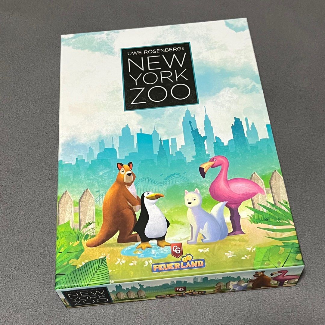 New York Zoo Board Game, Hobbies & Toys, Toys & Games on Carousell