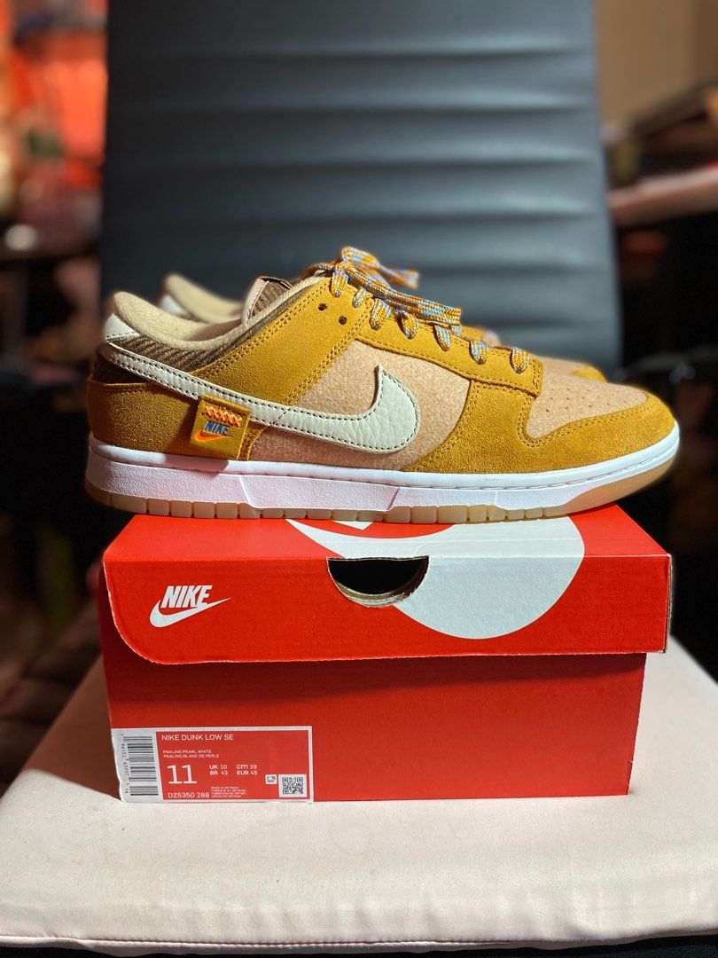 Nike Dunk Low Teddy Bear Brown, Men's Fashion, Footwear, Sneakers on ...