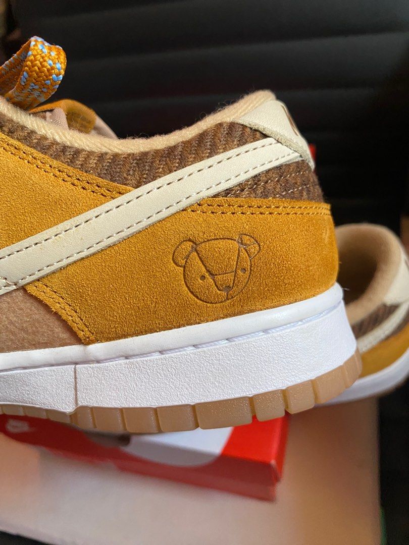 Nike Dunk Low Teddy Bear Brown, Men's Fashion, Footwear, Sneakers on ...
