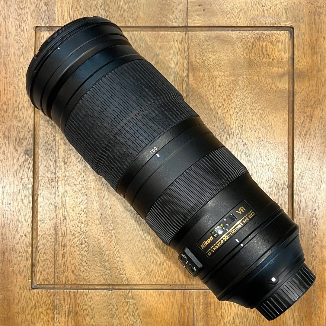 Nikon AFs 200-500 F5.6E VR, Photography, Lens & Kits on Carousell