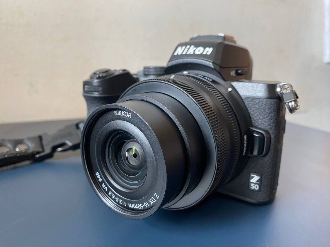 Nikon Z50 + 16-50mm Kit Lens, Photography, Cameras on Carousell