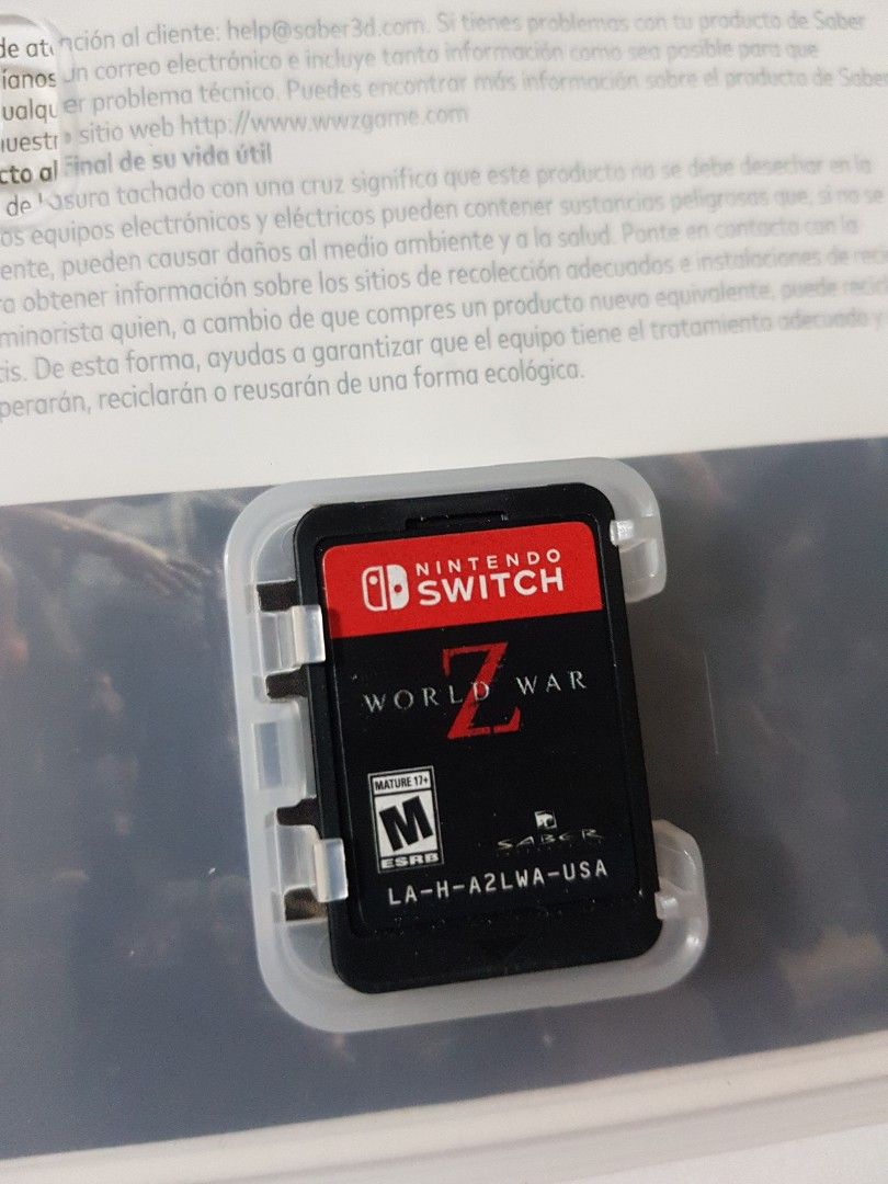 Nintendo switch game WORLD WAR Z, Video Gaming, Video Games, Nintendo ...