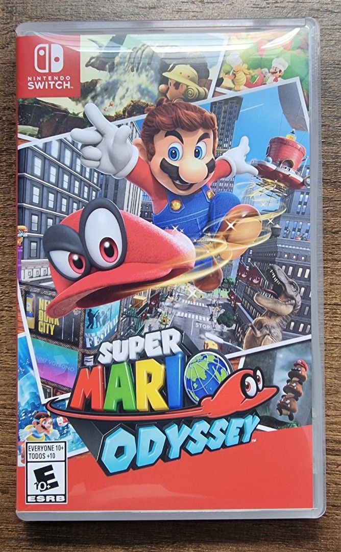 Nintendo SWITCH Super Mario Odyssey, Video Gaming, Video Games ...