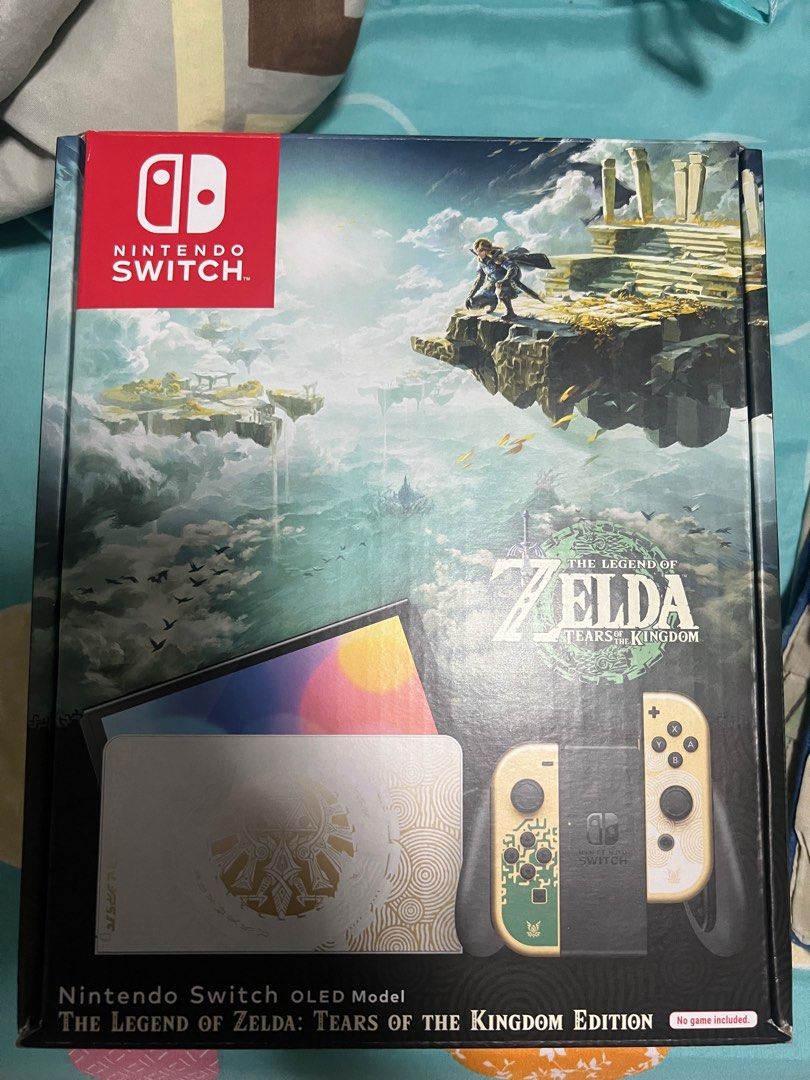 Nitendo switch OLED zelda model, Video Gaming, Video Games, Nintendo on ...