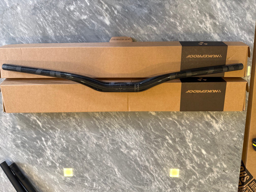 Nukeproof HZN Carbon Handlers Bar, Sports Equipment, Bicycles & Parts ...