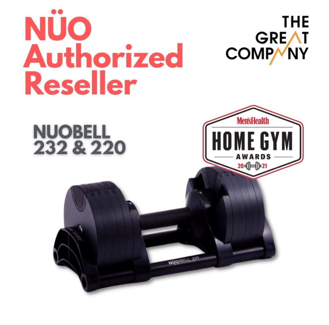 NUO ADJUSTABLE DUMBBELL 32KG, Sports Equipment, Exercise & Fitness ...