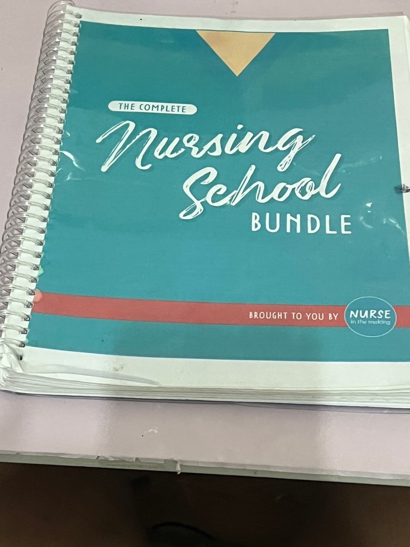 NURSING BUNDLE 80gsm Coilbind, Hobbies & Toys, Books & Magazines ...