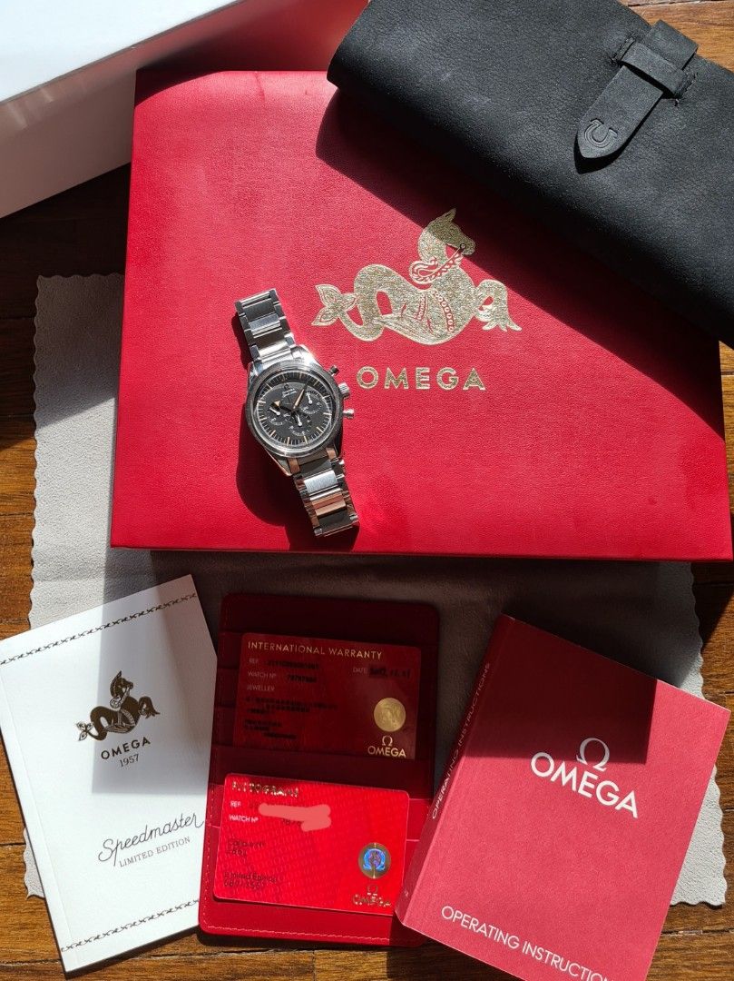 Omega Speedmaster Trilogy Full Set, Luxury, Watches on Carousell