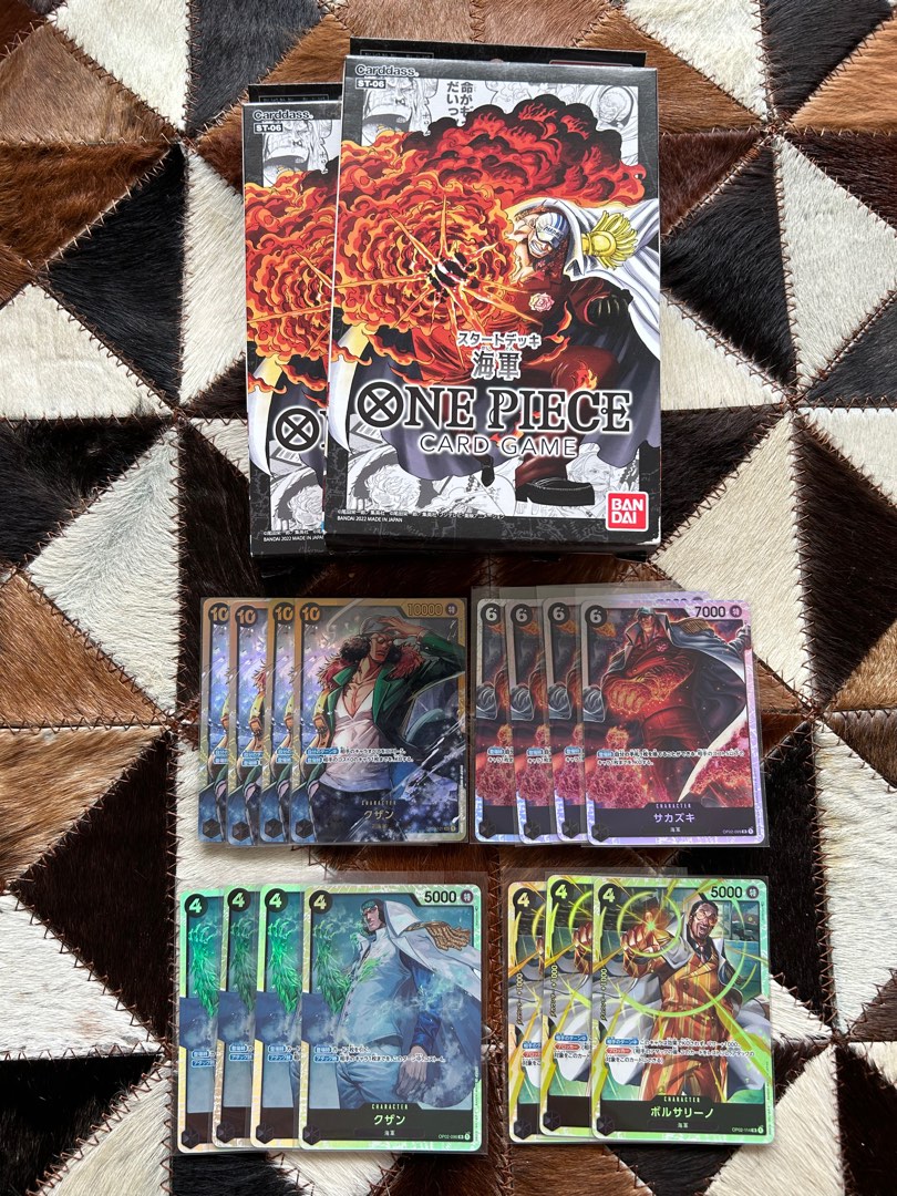 Opcg one piece card game black bundle, Hobbies & Toys, Toys & Games on Carousell