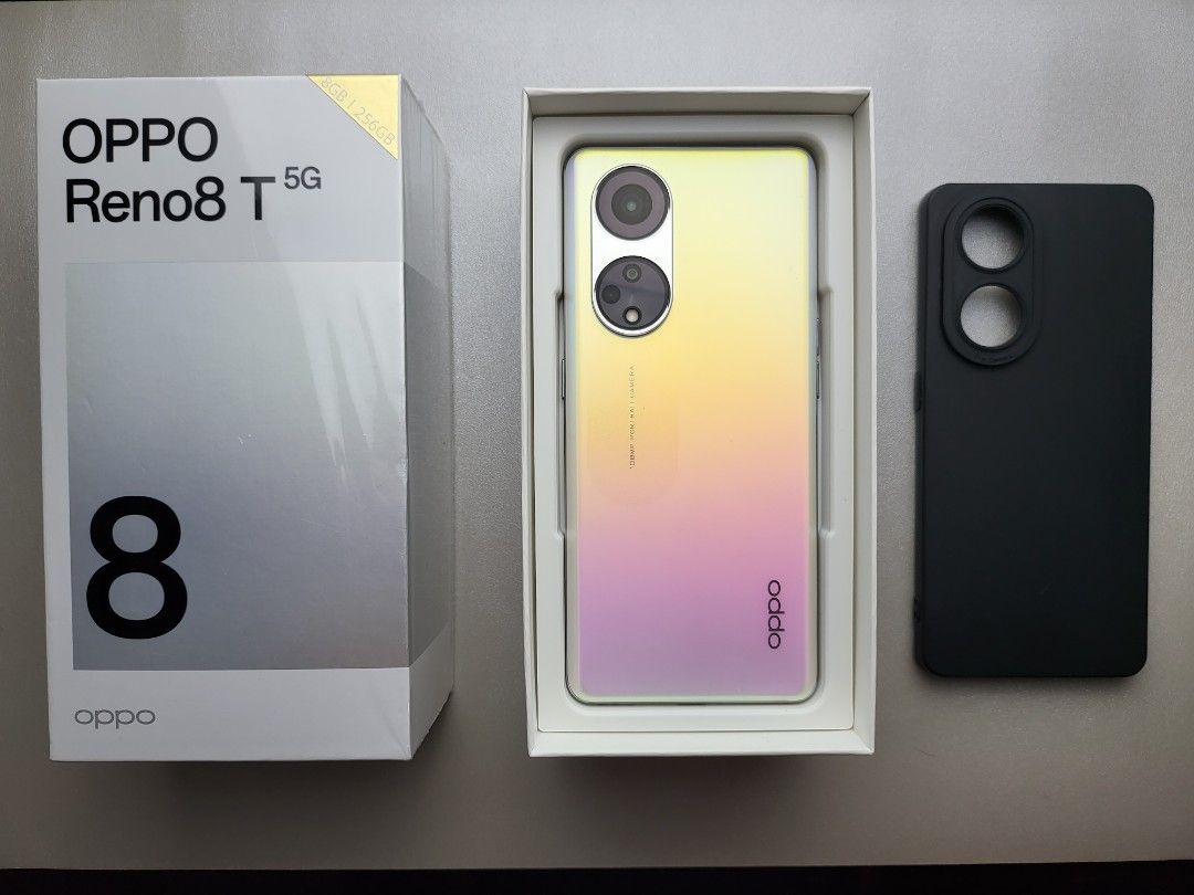 Oppo Reno 8T 5G 8/256 Sunrise Gold NTC Approved Complete with Receipt ...