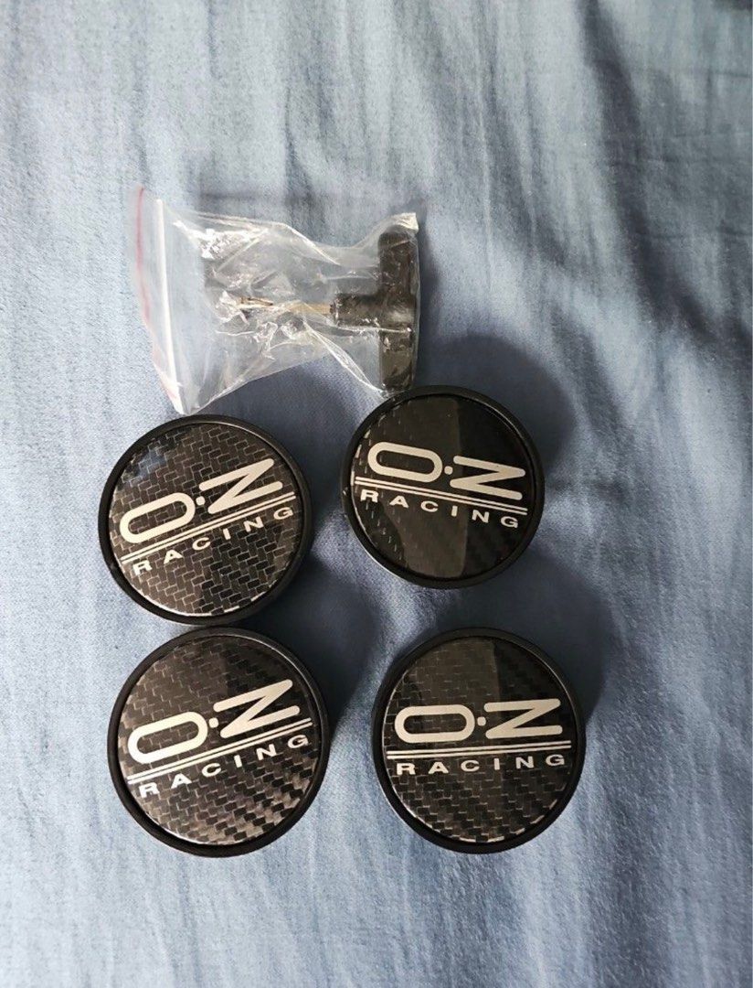 Original OZ rim center cap, Car Accessories, Tyres & Rims on Carousell