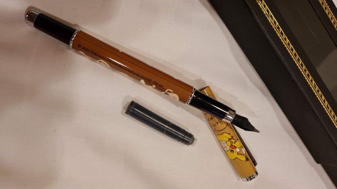 Original Pokemon Fountain ink pen, Hobbies & Toys, Stationery & Craft ...