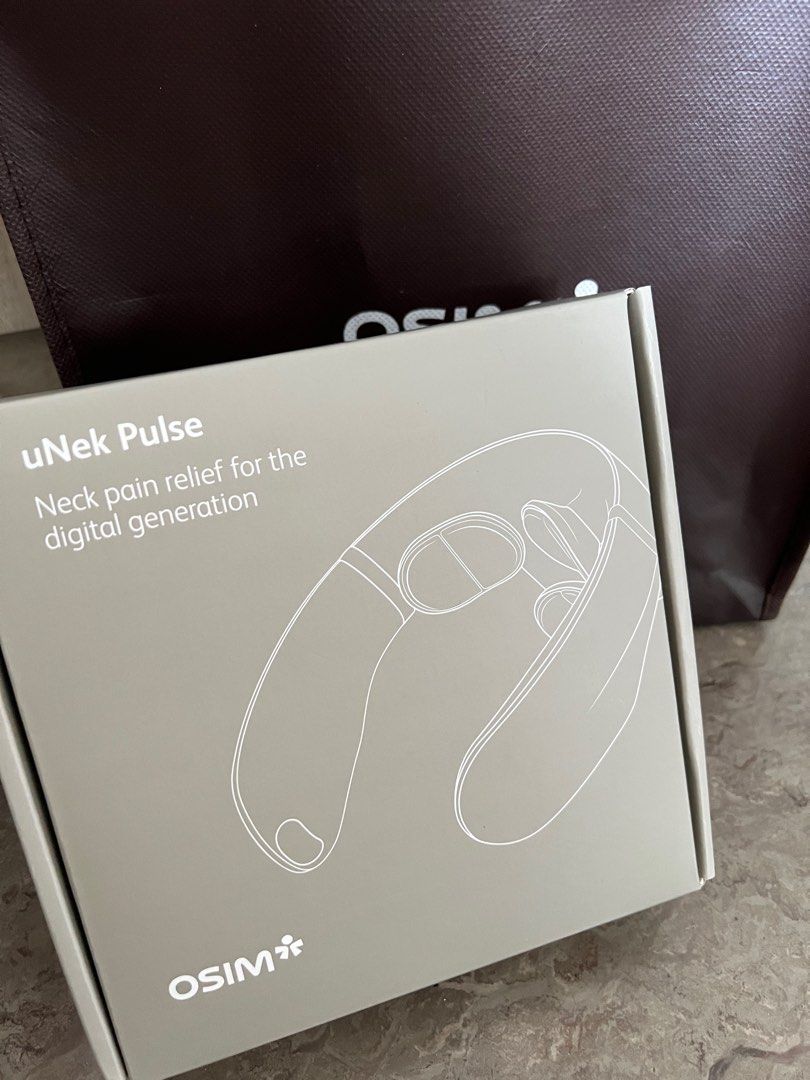 OSIM uNek Pulse, Health & Nutrition, Massage Devices on Carousell