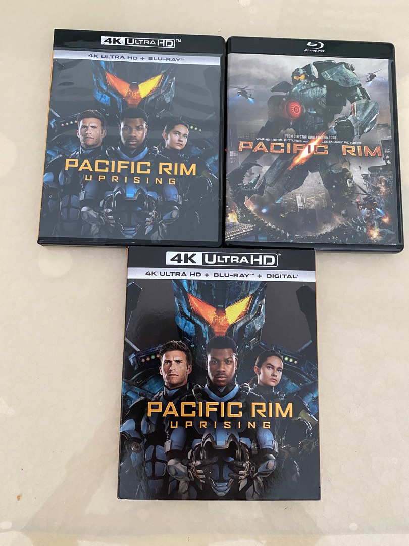 Pacific Rim Collection (4K Ultra HD), Hobbies & Toys, Music & Media ...