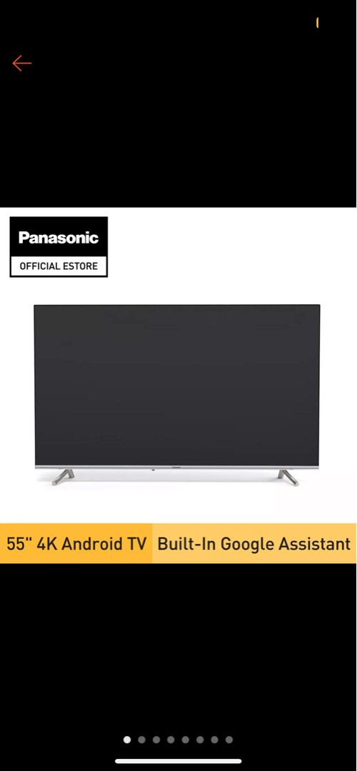Panasonic 55 4K LED Android TV TH-55GX650S, TV & Home Appliances, TV ...