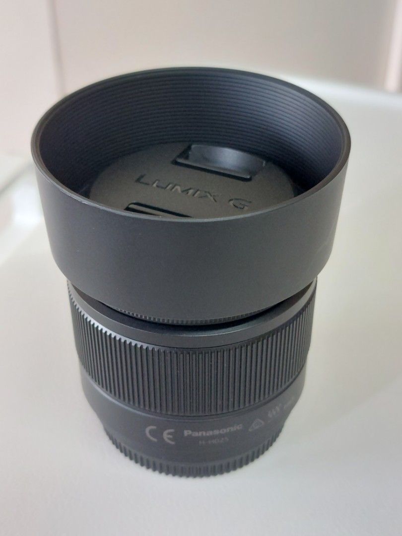Panasonic Lumix 25mm f/1.7 Lens, Photography, Lens & Kits on Carousell