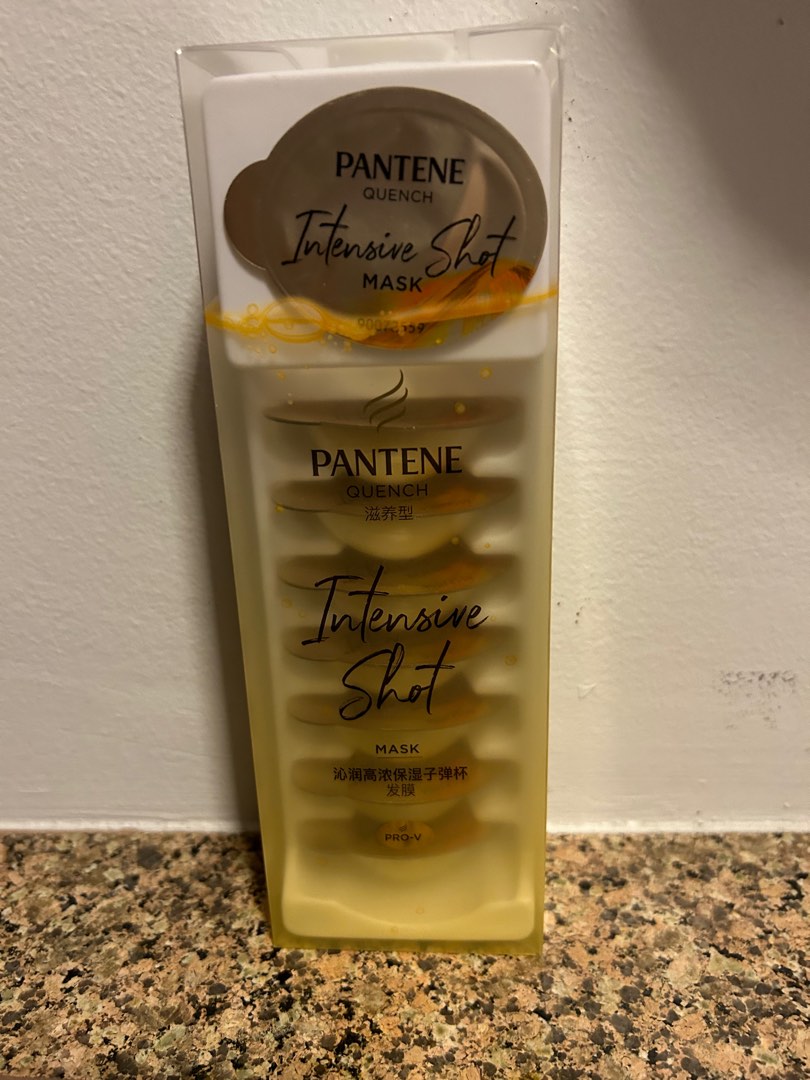 Pantene Quench Intensive Shot Mask, Beauty & Personal Care, Hair on ...